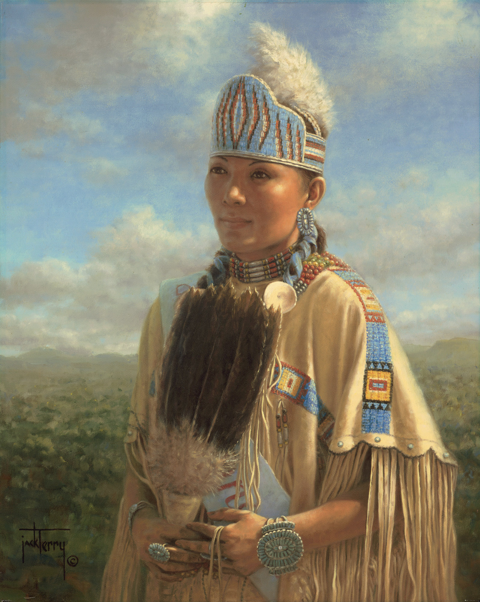 Cheyenne Princess | Jack Terry Fine Art, LLC.