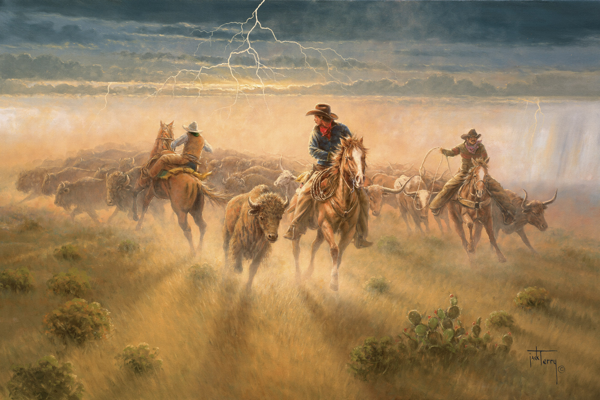 If it Weren’t For Bad Luck | Jack Terry Fine Art, LLC.